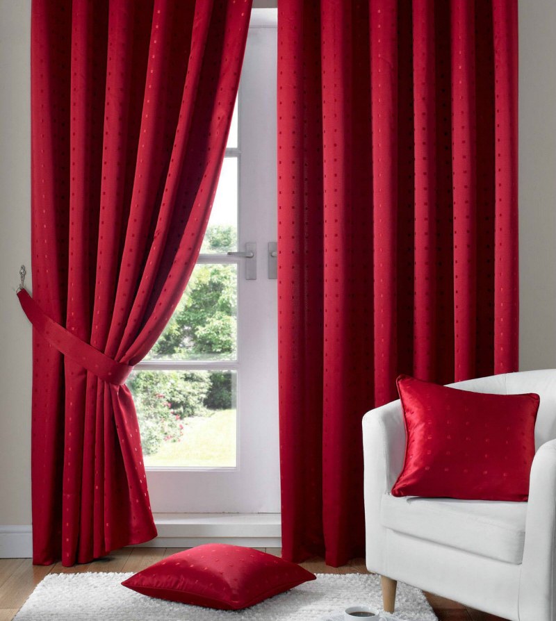 Red Curtains Dubai - Shop Luxury Red Drapes Online, 10% OFF